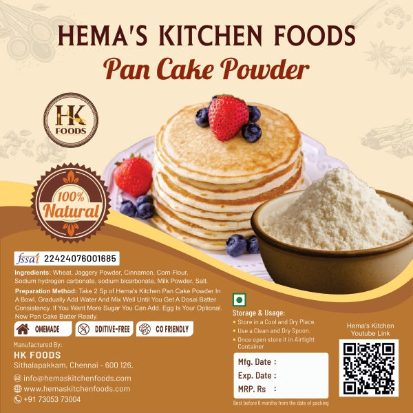 Pan Cake Powder – HK Foods