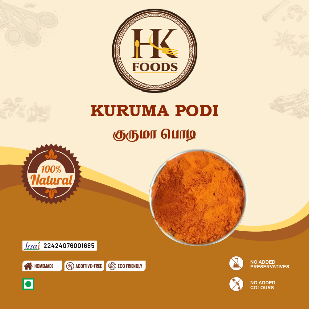 Kuruma Podi 100g – HK Foods
